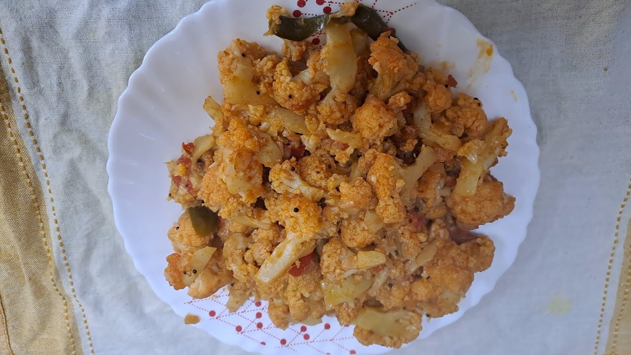 How To Make Kuliflower Vegetables || Gobi Ka Sabji Kaise Banatei Hei ...