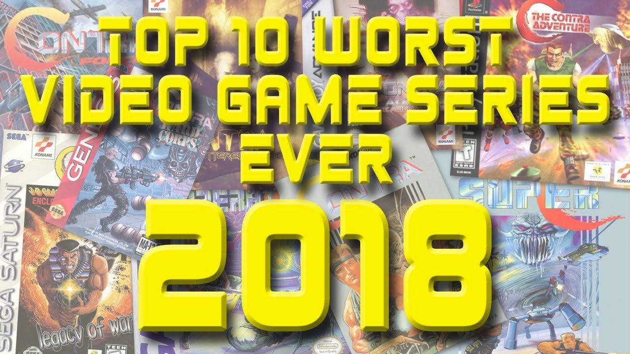 Top 10 Worst Video Game Series Ever! (2018) - Mike and Katie - YouTube