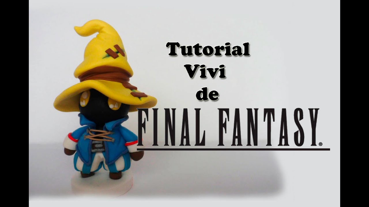 Vivi Final fantasy Fimo/ Plastilina/ Polymer clay/ porcelana fria - YouTube