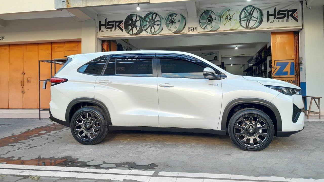 MODIFIKASI VELG RING 20 / R.20 - TOYOTA INNOVA ZENIX HYBRID - YouTube