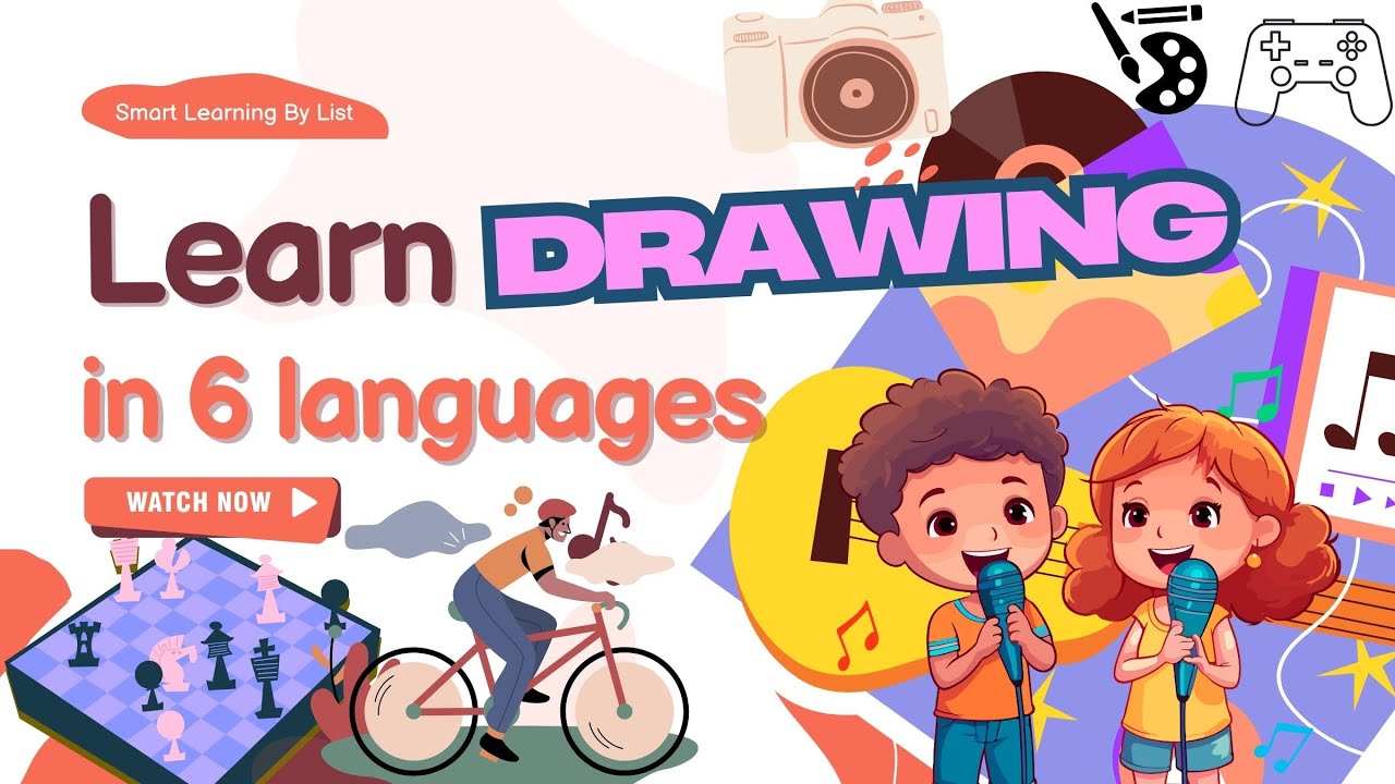 Learn the word Drawing in 6 Languages— Effortless & Fast! - YouTube