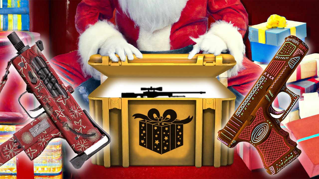 I MADE A CHRISTMAS CSGO CASE! - YouTube