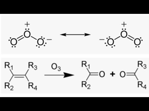Ozonolysis Reaction Mechanism organic chemistry - YouTube