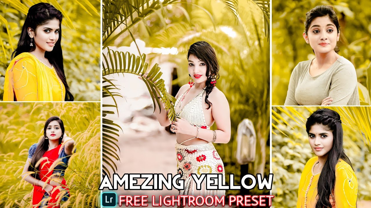 Amezing yellow Tone Lightroom Preset | Lightroom Preset Free Download ...