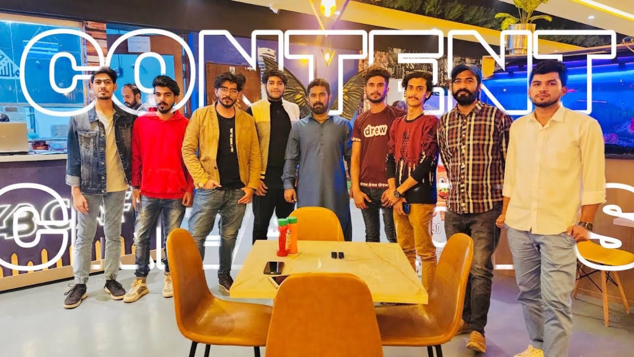 AB CAFE RESTAURANT CONTENT CREATORS MEETUP DERA GHAZI KHAN - YouTube