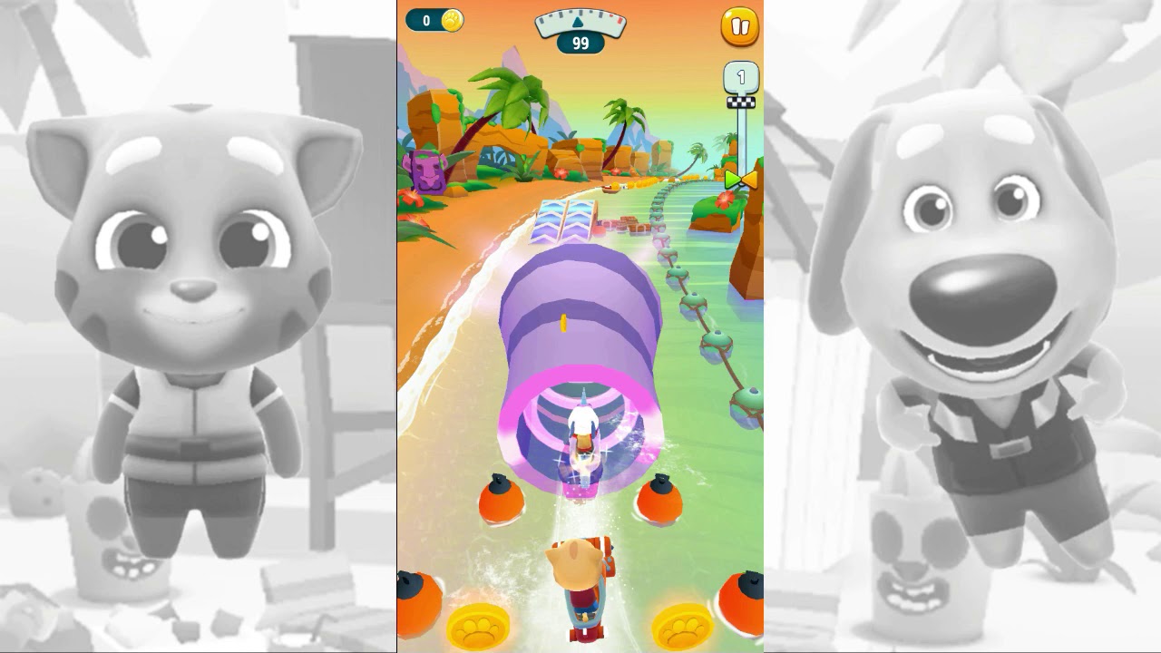 Talking Tom Jetski 2 #06 Android iOS gameplay - YouTube