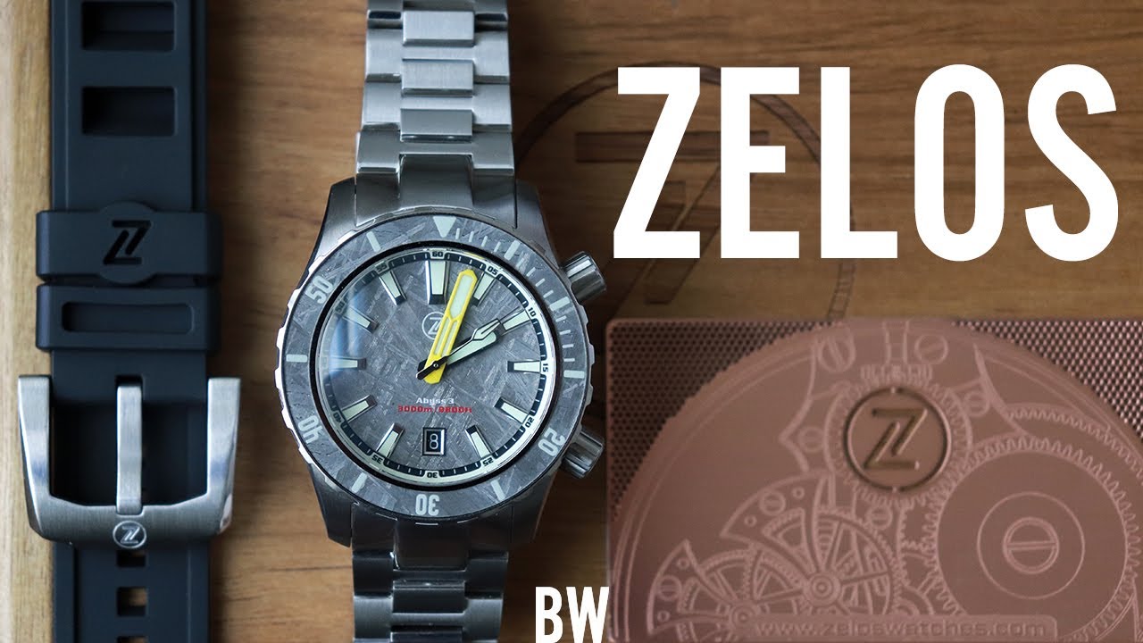 Zelos Abyss 3 Review - 3000m Meteorite Dial Diver - YouTube