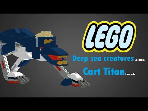 Lego 31088 two sets alternate build - Cart Titan from "Attack on Titan ...