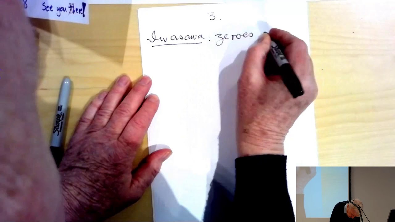 Classical algebraic Iwasawa theory (John Coates) 1-4 - YouTube