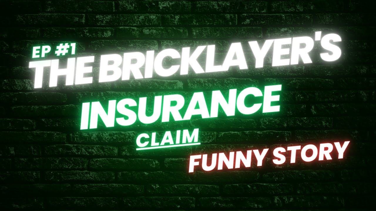 Funny Short Story. The Bricklayer's Insurance Claim - YouTube