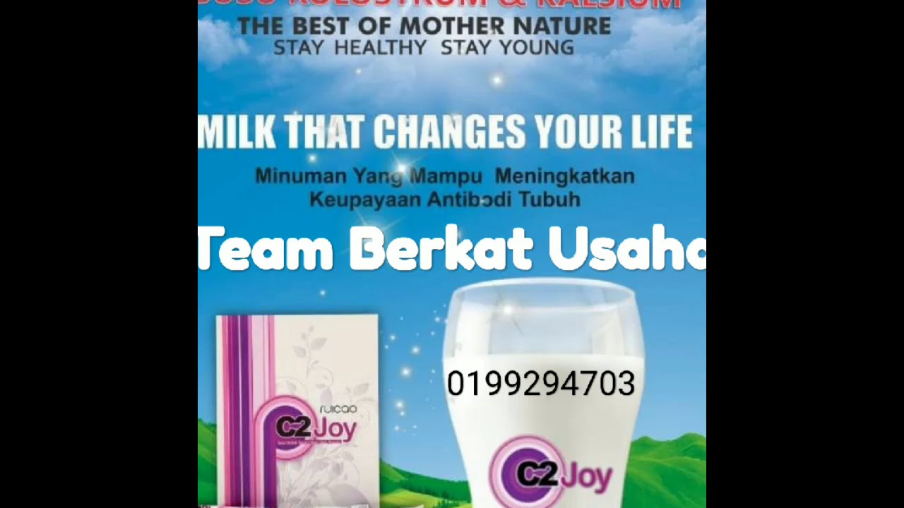 C2joy Colostrum TruCal D7 Milk - YouTube