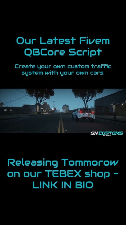 QBCORE SCRIPTS FiveM - Custom Traffic System. Create your own traffic system adding your own ...