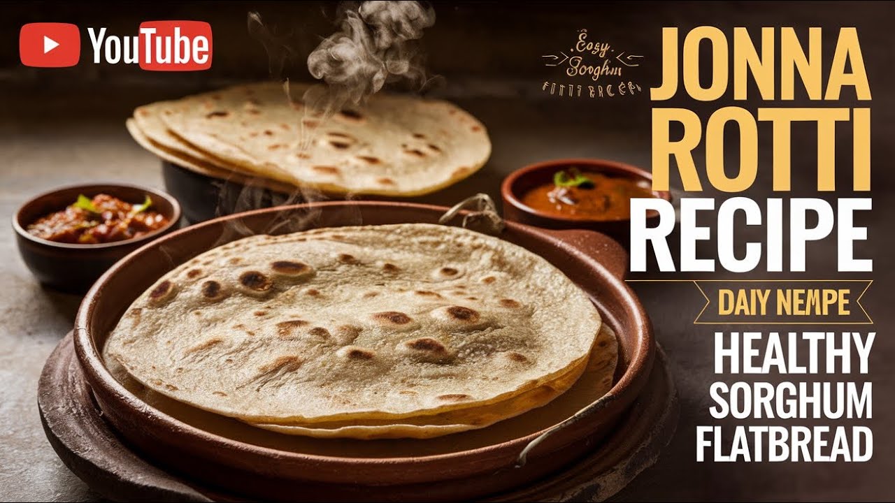 కడప స్టైల్ జొన్నరొట్టె/Kadapa Style Jonna Rotte/ Jowar Roti in Telugu ...