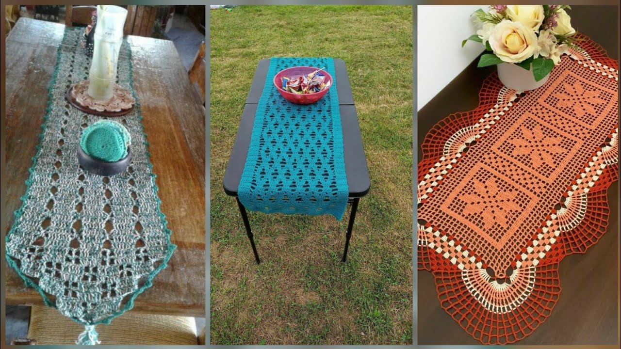 "Elegant Crochet Table Runner: Step-by-Step DIY Guide Free Pattern Fall Winter Ideas" - YouTube