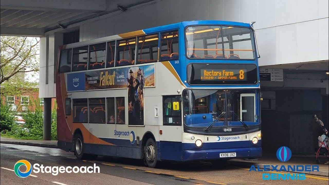 Stagecoach midlands TRANSBUS ALX400 euro 5 (KX06 JXZ - 18408 running ...