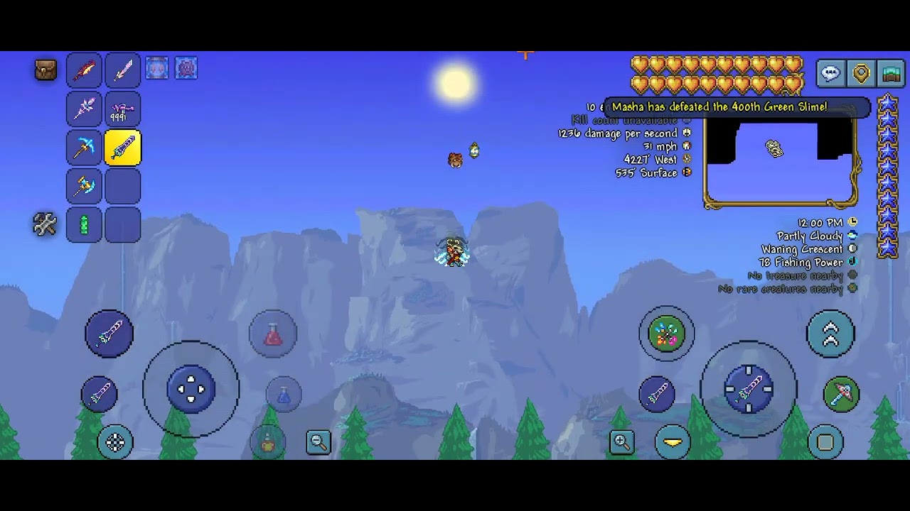 Terraria 1.4 building a cemetery | what you can find on cemetery - YouTube