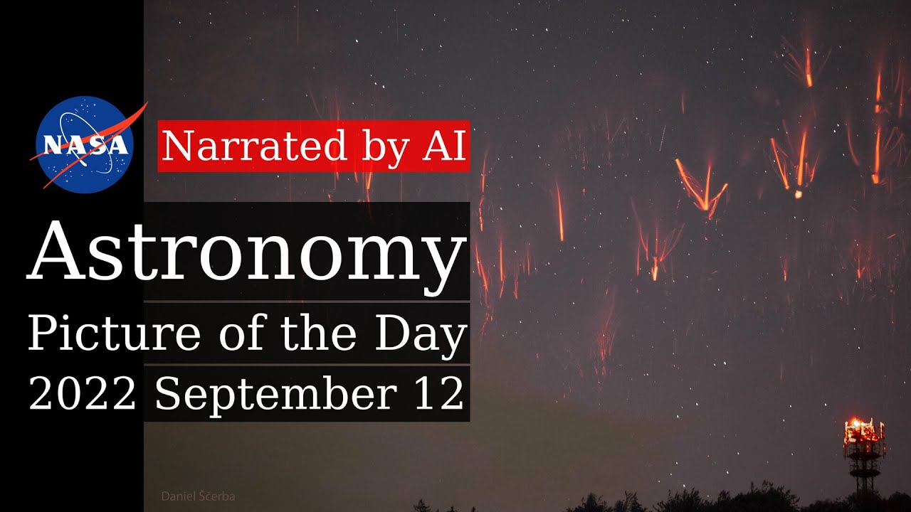 APOD: 2022-09-12 - Red Sprite Lightning over the Czech Republic ...