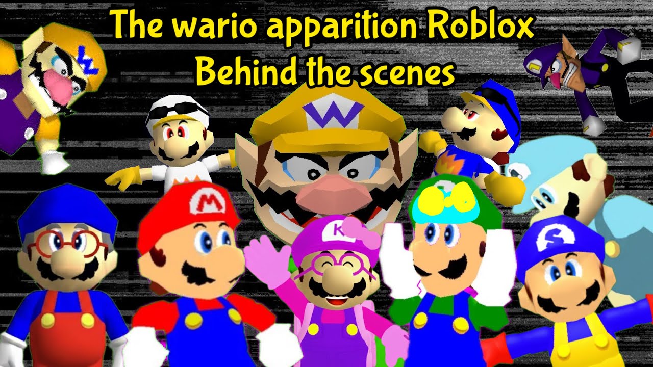 The Wario Apparition Roblox behind the scenes - YouTube
