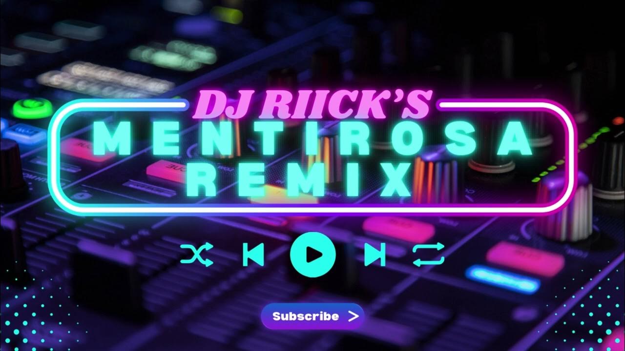 Dj Riicks Mentirosa Remix Club Youtube
