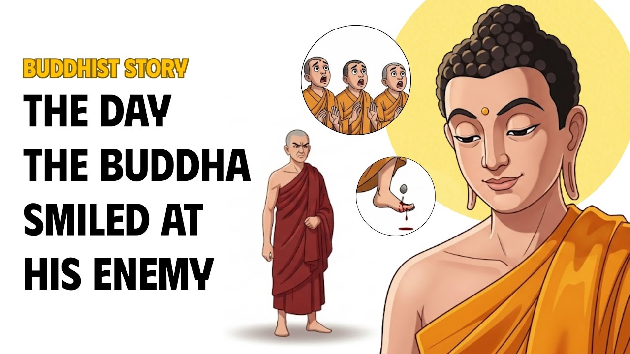 The Day the Buddha Smiled at His Enemy | Stories of Buddha - YouTube