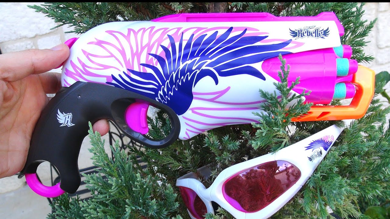 Nerf Rebelle Sweet Revenge kit! - YouTube