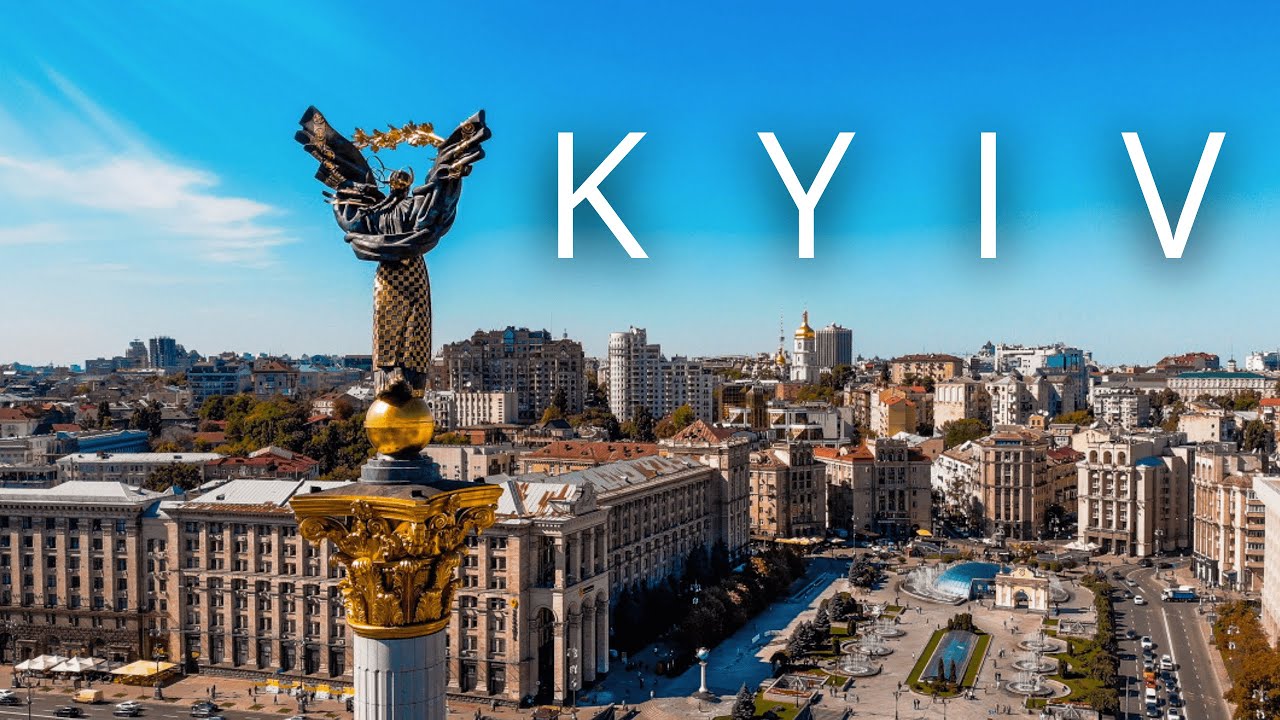 Kyiv 4K - Scenic Relaxation Film With Calming Music - YouTube