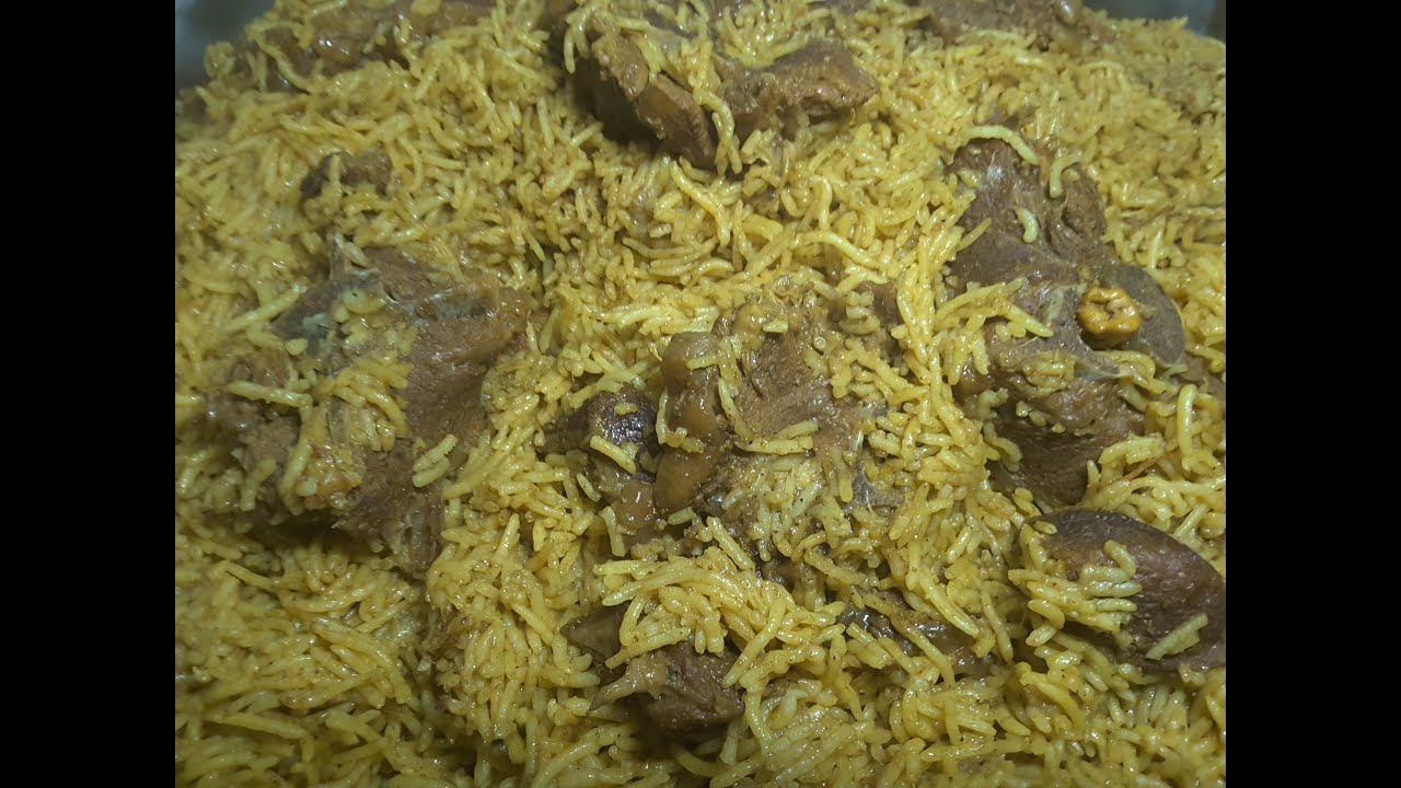 Easy Mutton Kabsa Rice |Bakra Eid Special |Saudi Arabia Famous Recipe ...