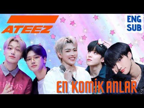 [Eng/Tr] ATEEZ En Komik Anlar Türkçe altyazılı / ATEEZ Funny Moments Eng sub. / Kpop Komik Anlar