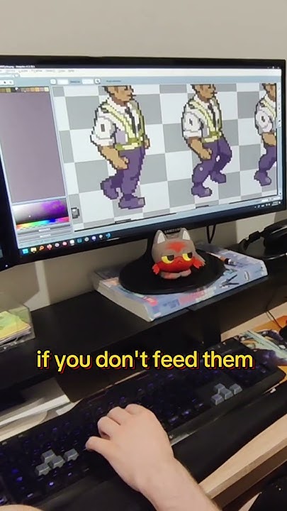 important PSA of all pet owners of indie game devs! #indiegame #indiegamedev #worldofwarcraft ...