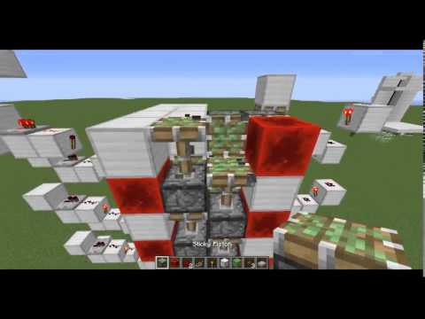 minecraft slime block elevator tutorial - YouTube