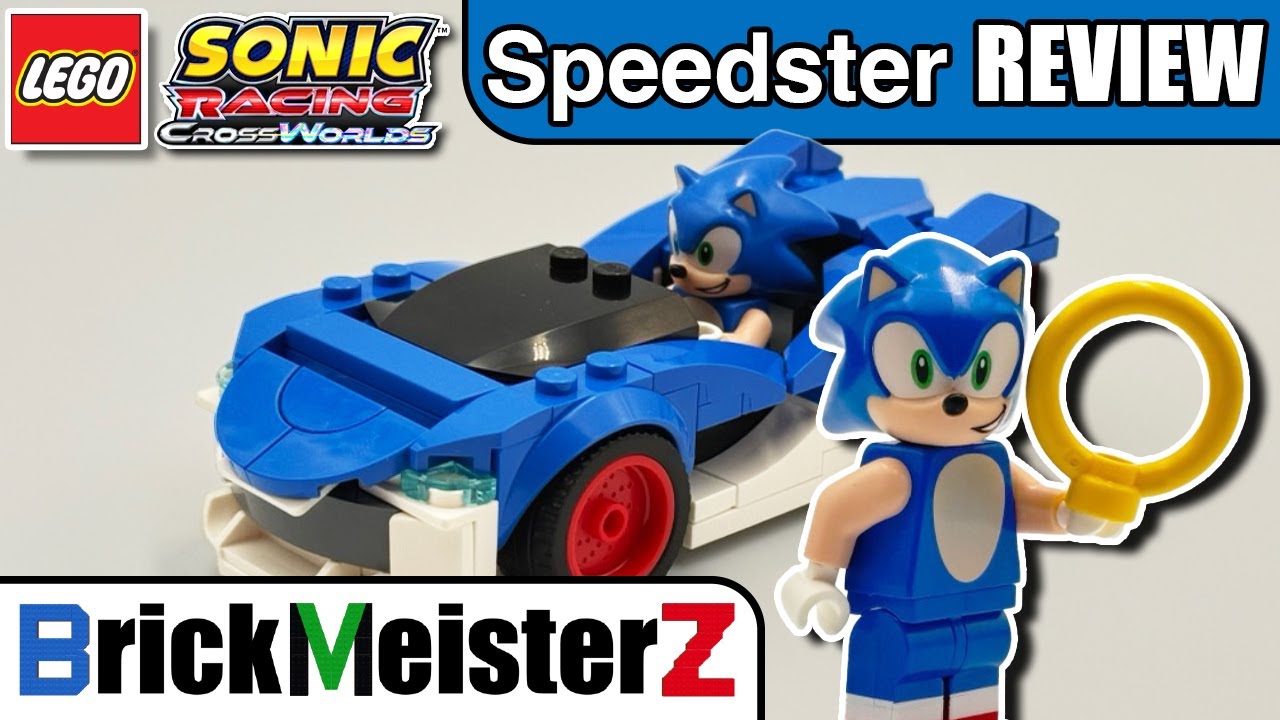 LEGO Sonic Racing Speedster Lightning REVIEW - YouTube