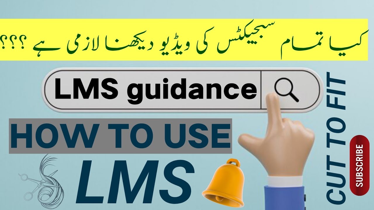 LMS COMPLETE guidance | how to mark attendance in VU | - YouTube