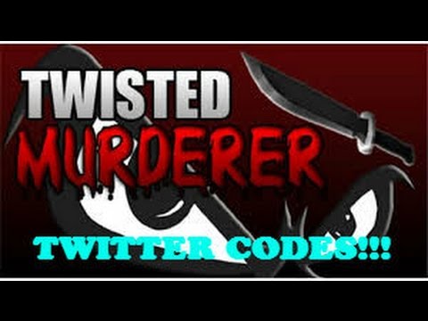 Roblox Tutorials: Twisted Murderer Twitter Codes - YouTube