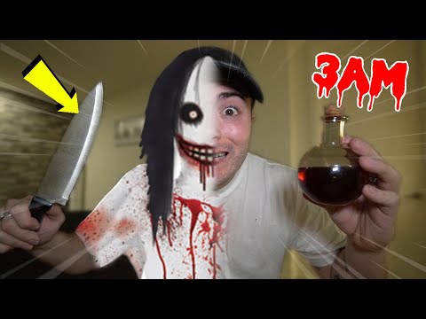 ORDERING JEFF THE KILLER POTION FROM THE DARK WEB AT 3AM!! *ACTUALLY WORKED!!*