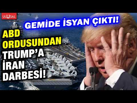 Trump'a kötü haber! İran'a giden ABD uçak gemisi USS Gerald Ford'ta askeri mürettebat isyan çıkardı!
