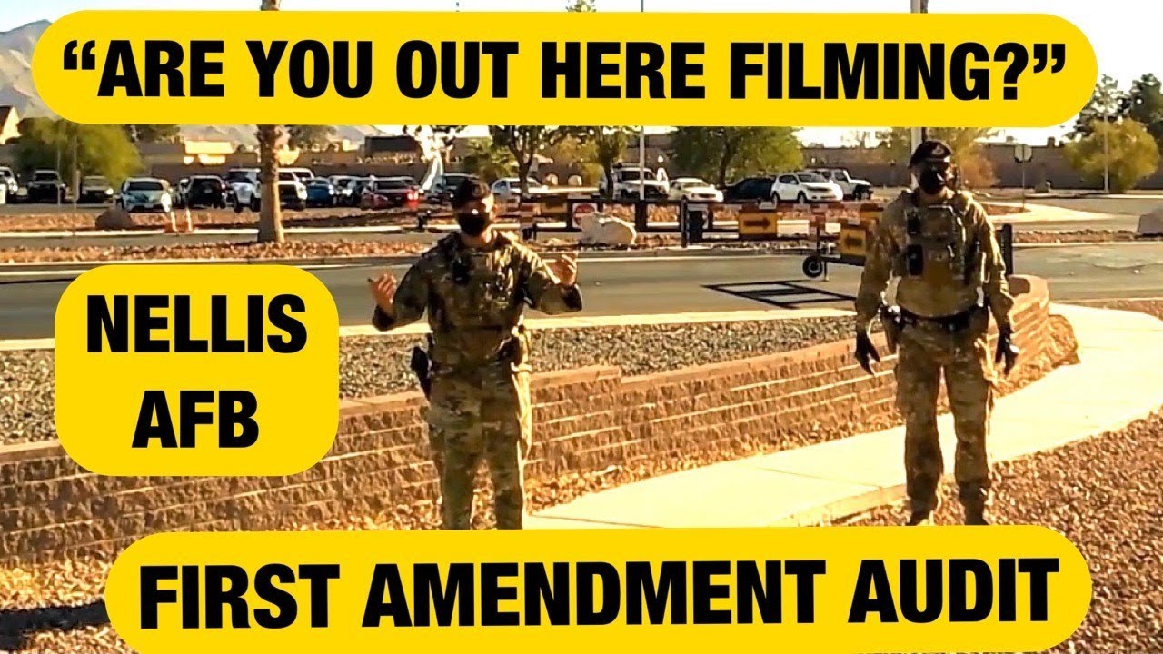 1st Amendment Audit- Nellis AFB- Las Vegas NV-Joshua Martinez - YouTube