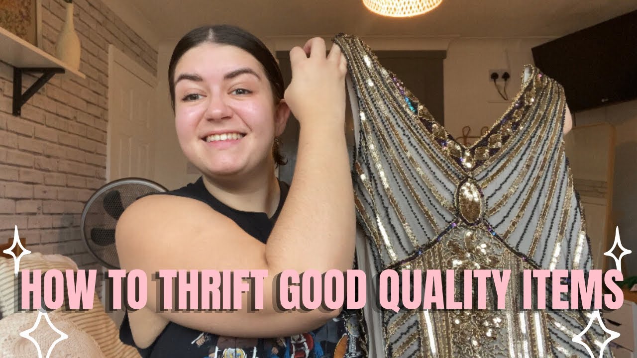 HOW TO SPOT GOOD QUALITY PIECES IN THE CHARITY SHOP | Thrifting Tips ...