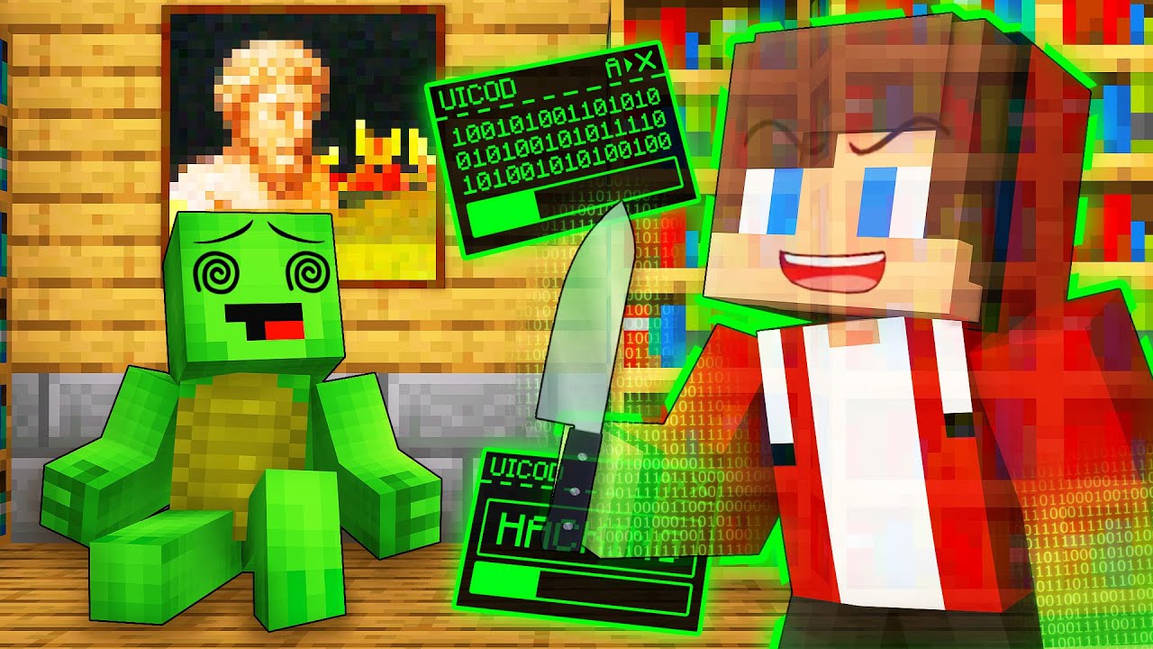 JJ Use HACKS To Prank Mikey in Minecraft (Maizen) - YouTube