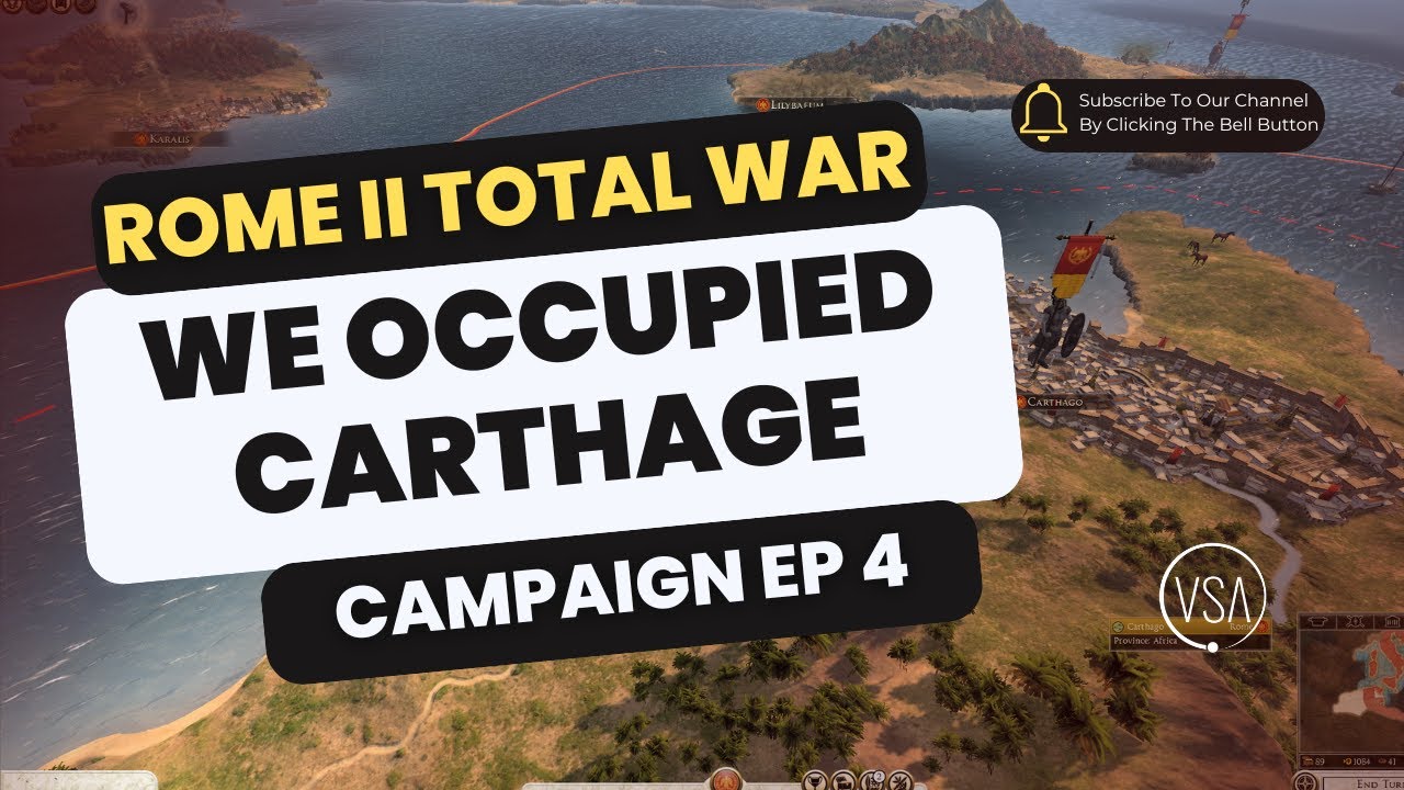 THE SIEGE OF CARTHAGE - Rome 2 Total War - Campaign Playthrough - Lets ...