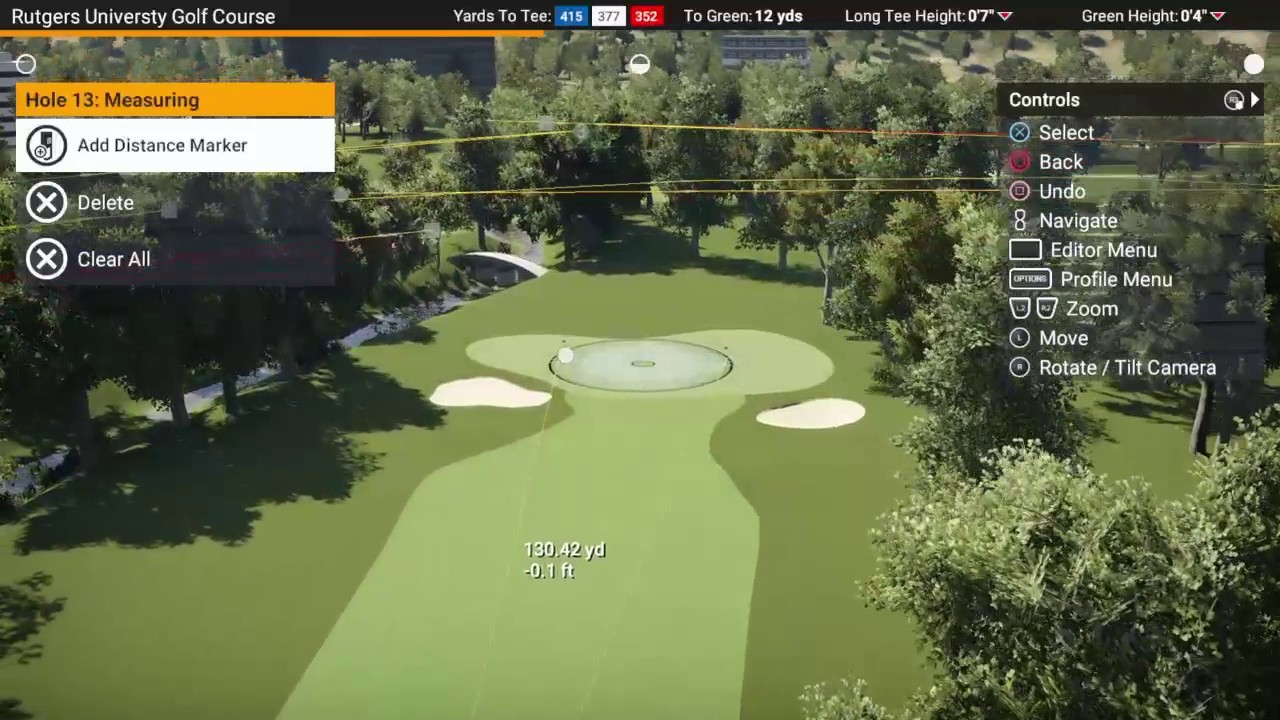 TGC2 Course Design - Rutgers University Golf Course - Piscataway NJ ...