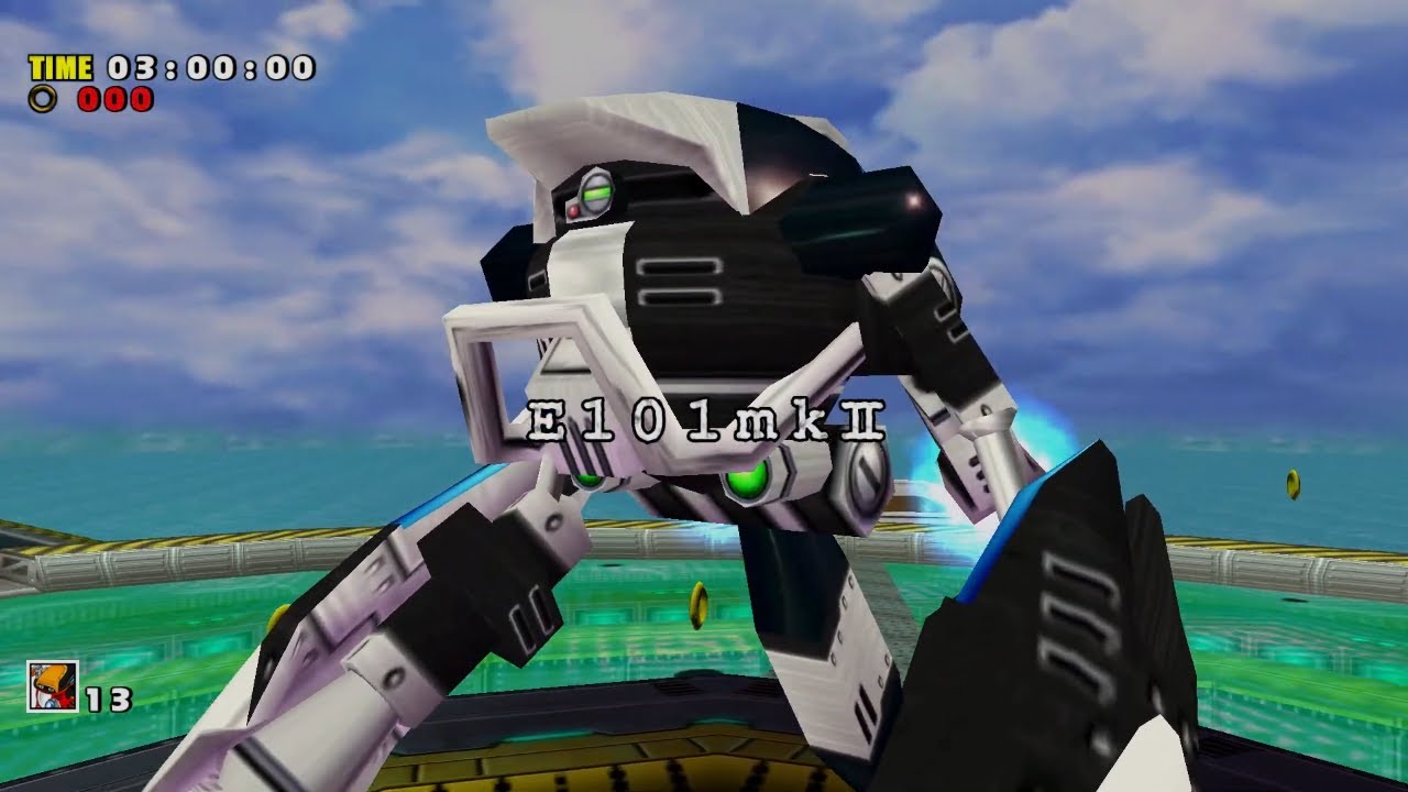 Sonic Adventure DX with Mods (PC): E101 Beta MK II Boss (Gamma ...