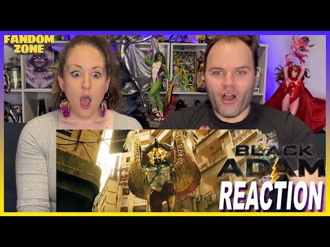 BLACK ADAM Comic-Con Sneak Peek Trailer REACTION | SDCC 2022