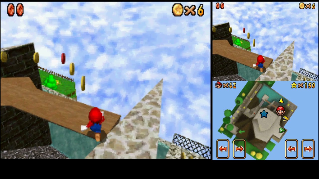 [SM64DS] WF Red Coins on the Floating Isle 38.95 Mario - YouTube