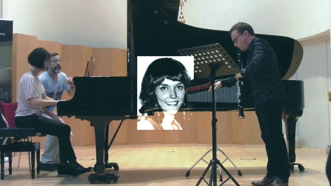 Sonata, clarinet and piano. Graham Lyons - YouTube