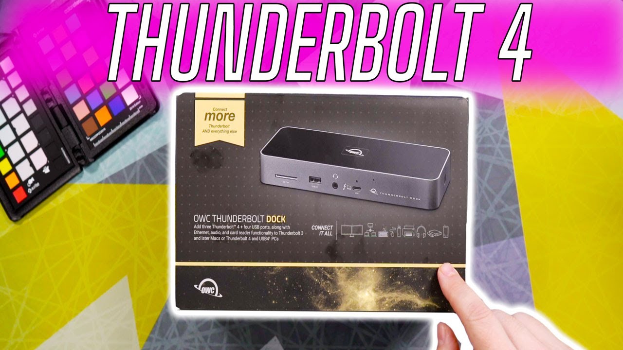 BEST Thunderbolt 4 Dock for M1 Mac & iPad Pro? OWC Thunderbolt Dock ...