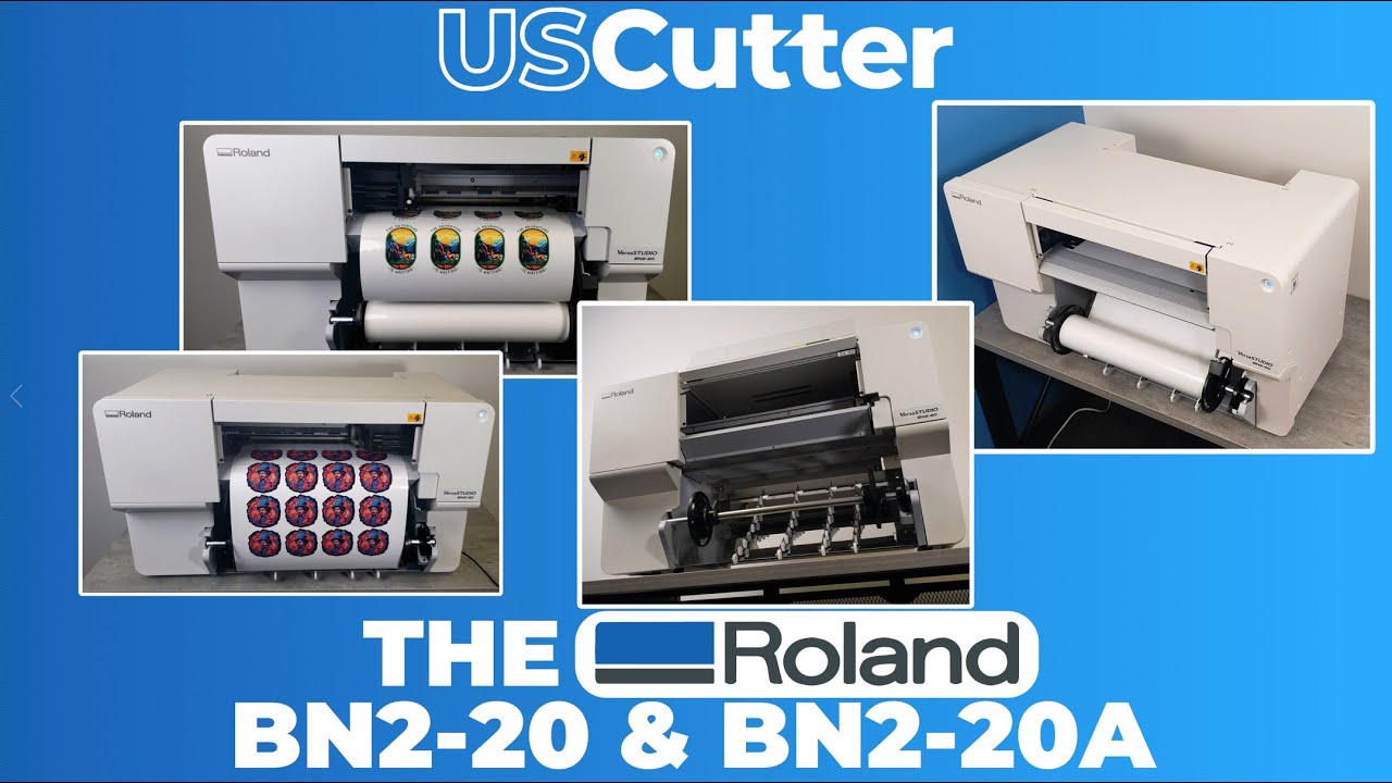 Introducing the Roland BN2-20 & BN2-20A available at USCutter.com - YouTube