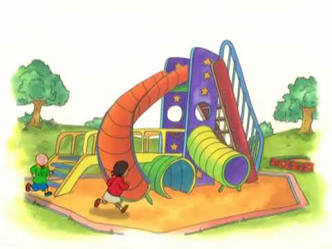 Caillou Caillou's Big Slide S01E49 Cartoon for Kids - YouTube