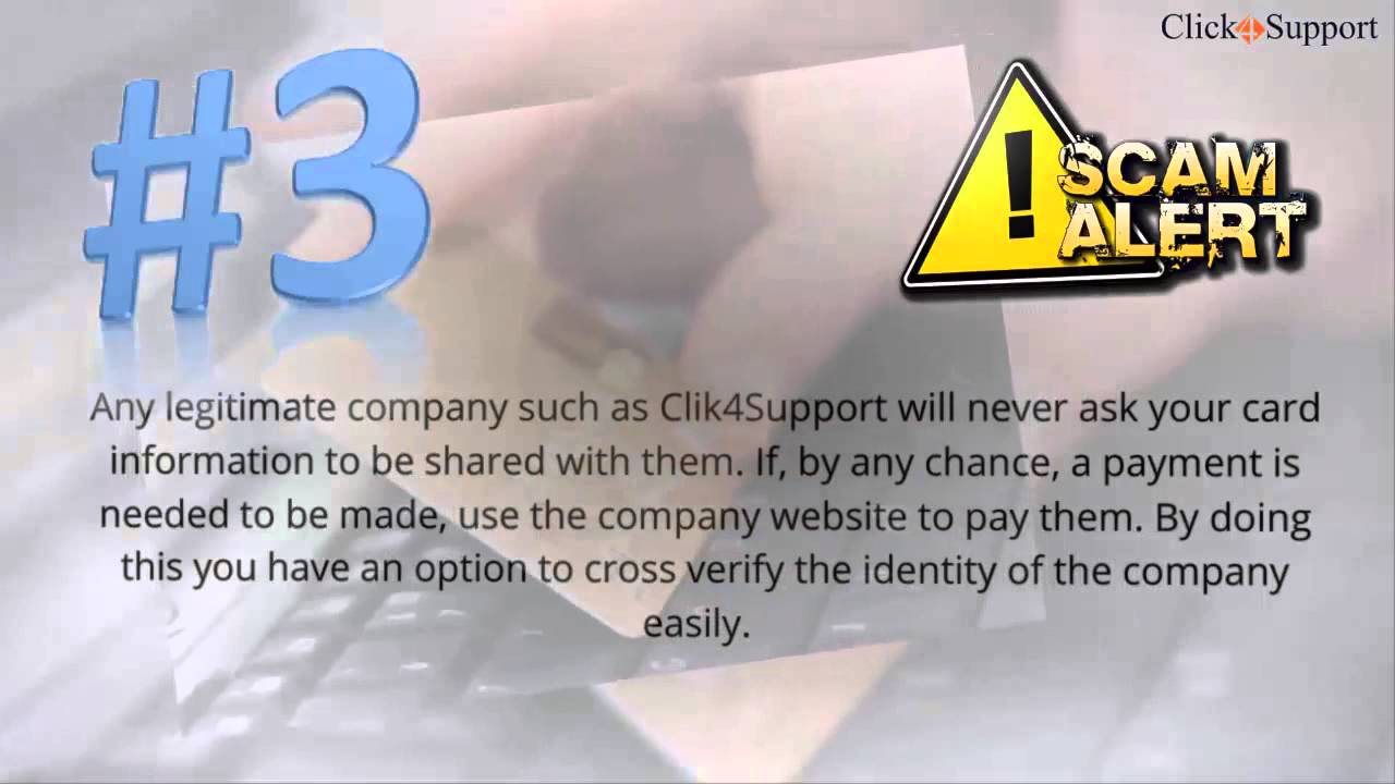 Click4Support.net Scam Alert : How to Avoid Tech Support Scams ? - YouTube