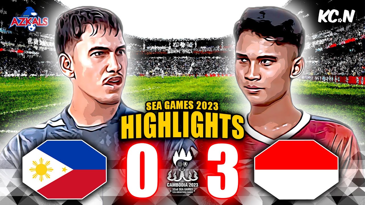 Philippines vs Indonesia Highlights | SEA Games 2023 Cambodia - YouTube