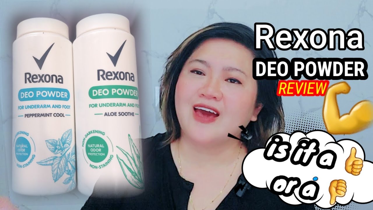 Rexona Deo Powder for underarm and foot - Product review and ...